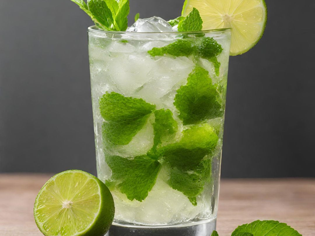 Minty Mojito Mocktail with a Buzz – SOBER(ISH)