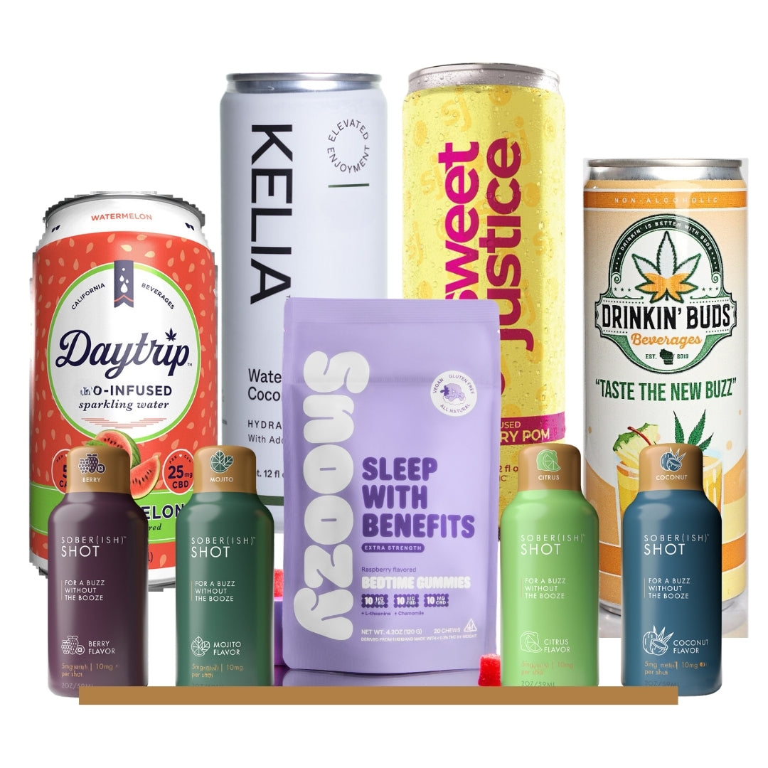 Giggle Grass™️ Sampler Box: Holiday 2024 – SOBER(ISH)